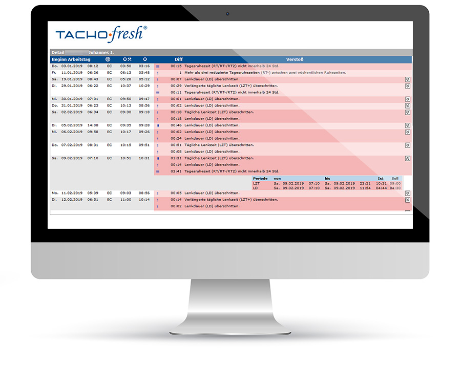 TACHOfresh Reporting – www.kienzle-argo.de